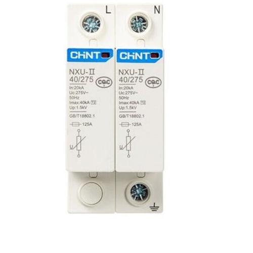 Promo Chint Surge Arrester NXU-II G 40KA/275V 2P Anti Petir - Jakarta Barat - Chint Real Store ...