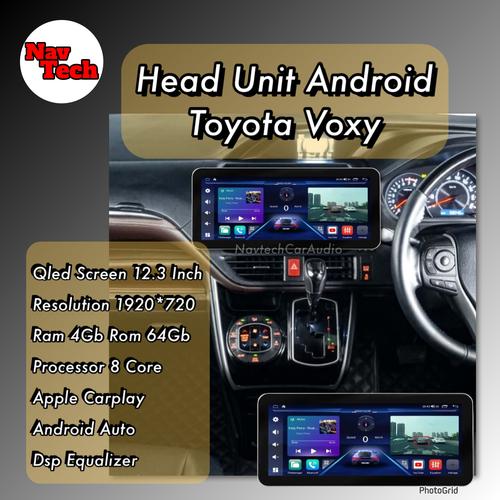 Promo Head Unit Android 12.3 Inch Toyota Voxy - Jakarta Utara - Navtech ...