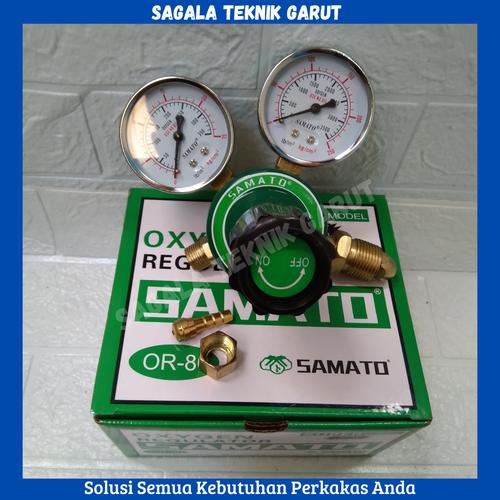 Jual SAMATO OR80 Regulator Las Oxygen - Oksigen Tabung Las O2 - Oxy ...