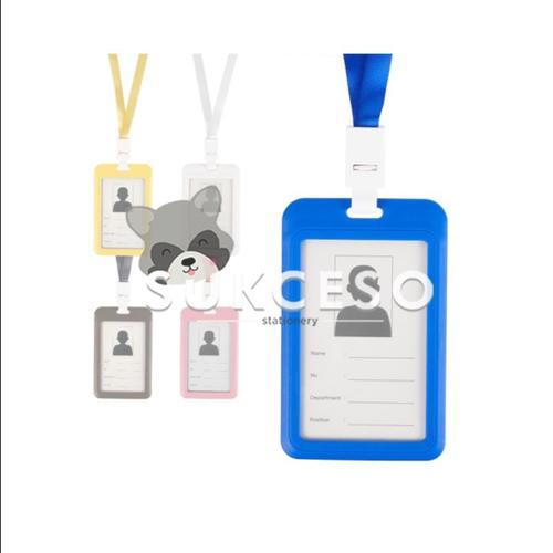 Jual JOYKO Name Tag NT-81 Gantungan Kalung Kartu Pastel Color Tali Klip ...