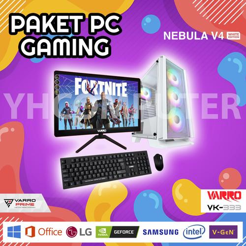 Jual PC GAMING FULLSET INTEL I7 SSD 256GB RAM 16GB VGA 1030 DDR5 LED 19 ...