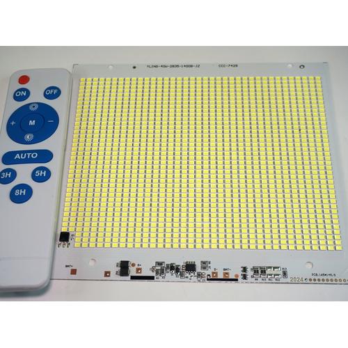 Jual papan Led Besar 2835 40W dengan remote input 3.7v - 4.2v 18650 DIY ...