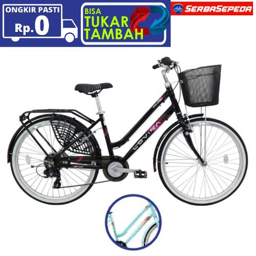 Jual Sepeda Keranjang | Sepeda Polygon Lovina 26 - HITAM - Kota Bekasi ...