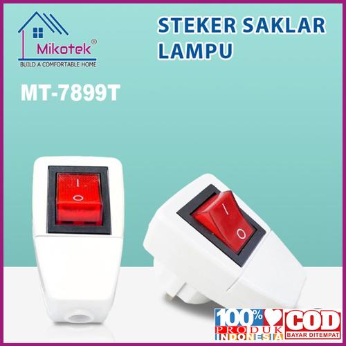 Jual Mikotek Steker Saklar Lampu / Colokan Saklar On Off MT-7899T - Kab ...