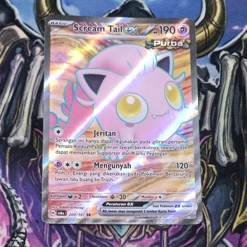 Jual Pokemon TCG ID ; Scream Tail ex SR - Kota Tangerang Selatan - Fred ...