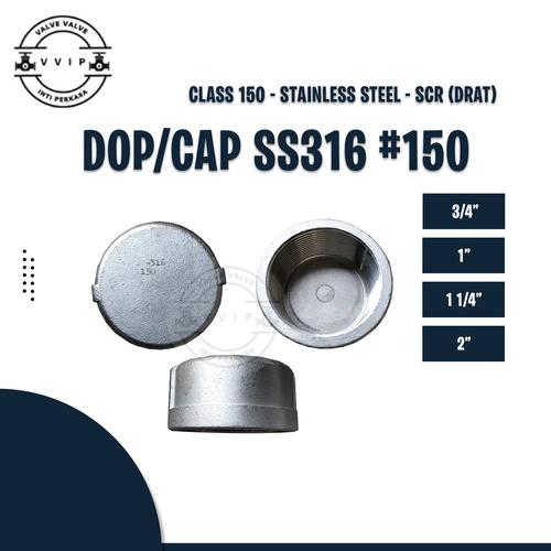 Jual DOP | CAP | TUTUP PIPA DRAT DALAM STAINLESS STEEL SS316 SCR BSPT ...