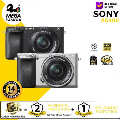 Promo Sony Alpha a6400 Kit 16-50mm - 6400 Mirrorless Camera - Garansi ...