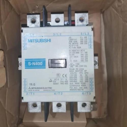 Jual PROMO KONTAKTOR CONTACTOR MITSUBISHI S-N400 SN400 SN-400 DISKON ...