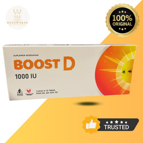 Promo Boost D Suplemen Vitamin D 1000IU (30 tablet) - Jakarta Selatan ...