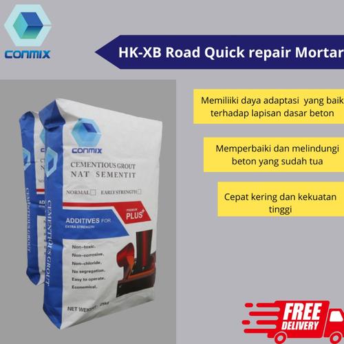 Jual (READY STOCK) MORTAR perbaikan darurat beton trotoar HK-XB Road ...