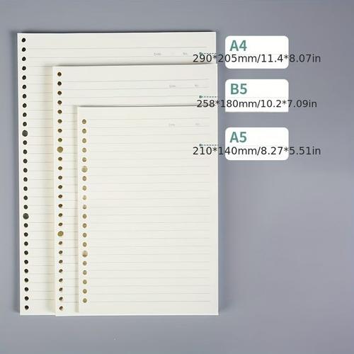 Jual Kertas Binder a4 b5 a5 Loose Leaf Isi Binder Book Paper 50 Lembar - a4, titik - Jakarta ...