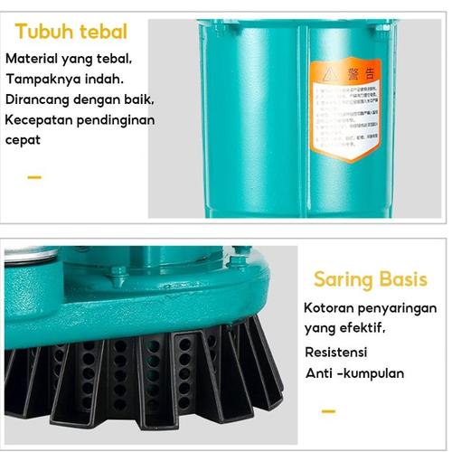Jual Reaim Submersible Pompa Listrik Pembuangan limbah tipe 2 inci ...