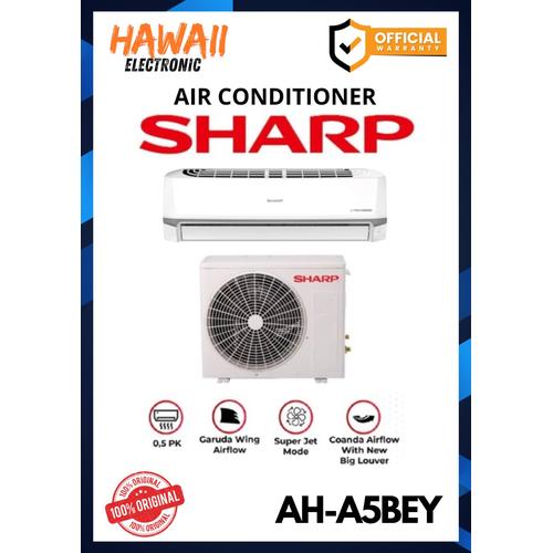 Jual Sharp AC 0,5PK AH-A5BEY SHARP Air Conditioner / Garuda Series 360Watt Unit Only - Kota ...