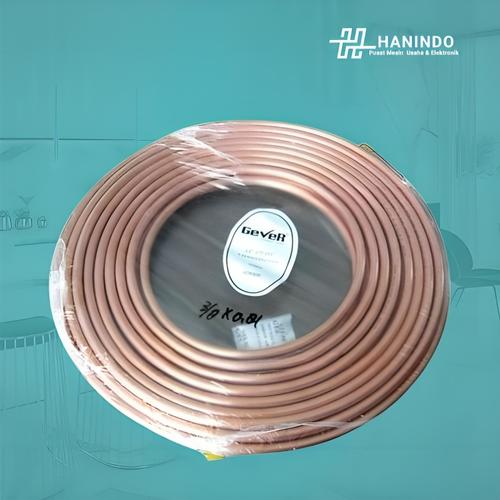 Jual Pipa Tembaga Roll 3/8 Tebal 0,81 x 15Mtr , Pipa Gever ASTM B280 ...