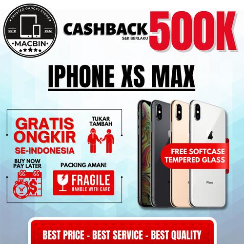 Jual IBOX| iPhone XS MAX 512GB 256GB 64GB Second Original Resmi iBox ...
