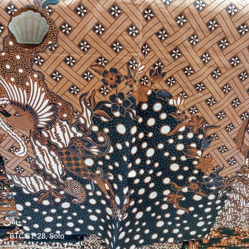 Jual Jarit Batik kawung dasar coklat motif kotak - Kota Surakarta ...
