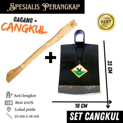 Promo Cangkul besi | cangkul proyek tebal | cap ayam - CANGKUL SAJA ...