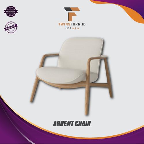Jual Kursi Santai Kayu Jati Minimalis Ardent Chair Aesthetic - Kab ...