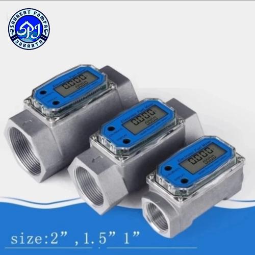 Jual Flow meter Digital turbin 1inchi flow meter solar minyak air ...