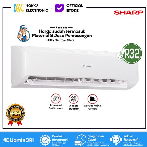 Promo AC SHARP AH-A5BEY 1/2 PK LOW WATT GARUDA R32 | ac sharp 5 bey NEW ...