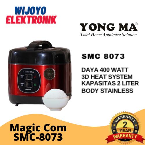 Jual Yong Ma Magic Com SMC-8073 Rice Cooker 3D Heating Body Stainless ...