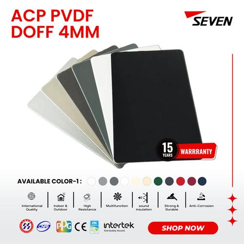 Jual SEVEN ACP PVDF Eksterior 4 mm Doff Alloy 1100 0.3 mm (PENGAMBILAN ...