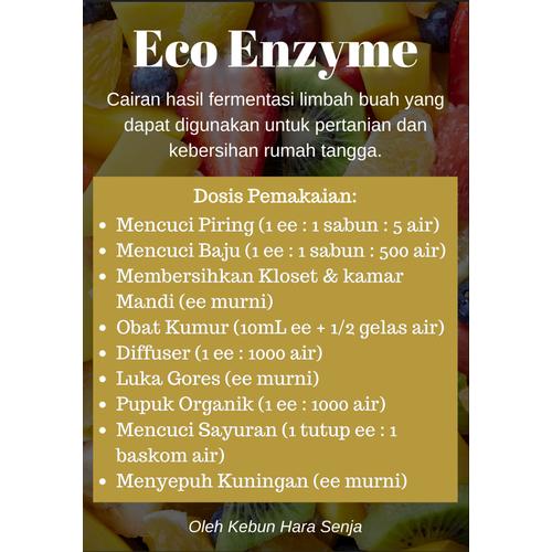 Jual Eco Enzyme Cairan Pembersih Natural Cleaner Serbaguna Pupuk ...