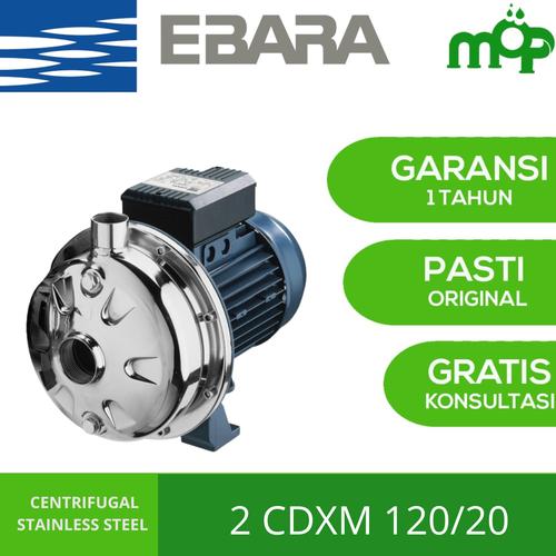 Jual POMPA AIR EBARA 2CDXM 120/20 ( Centrifugal Stainless Steel ) - Kota Bekasi - Mepi Official ...