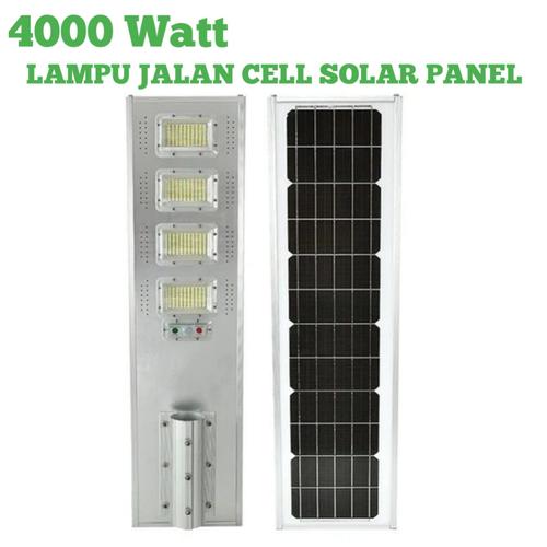 Jual Lampu Led PJU Solar Panel 4000Watt 4000W Lampu Jalan All In One ...