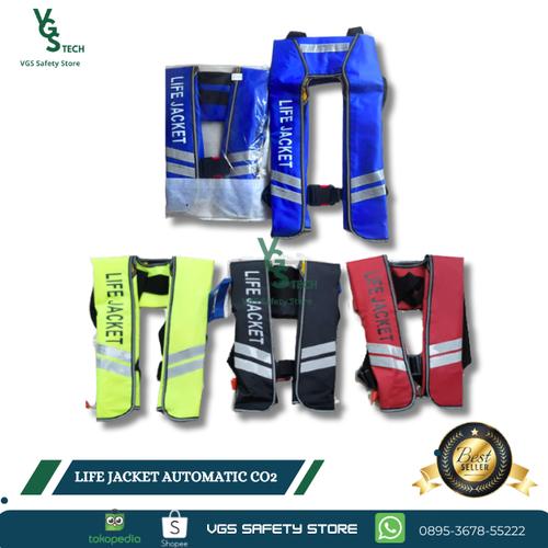 Promo AUTOMATOC LIFE JACKET CO2, JAKET PELAMPUNG, Life Vest, Rompi ...
