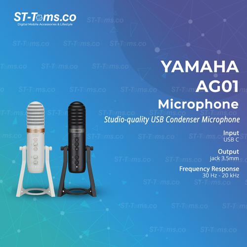 Promo Yamaha AG01 / AG 01 Live Streaming USB Microphone Condenser with integrated high ...
