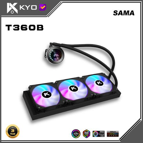 Promo KYO SAMA T360B ARGB AIO Liquid Cooling 360mm AIO 360 Cicil 0% 3x ...