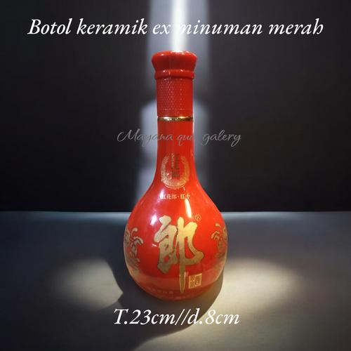 Jual botol ex minuman China warna merah - Kota Depok - Mayana Quin ...