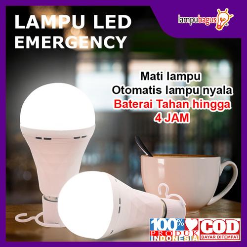 Jual Lampu Bohlam LED AC/DC Emergency Lamp Portable Cahaya Putih - 15 ...