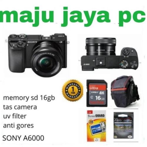 Jual Original Kamera Sony A6000 kit 16-50mm Garansi distributor 1thn ...