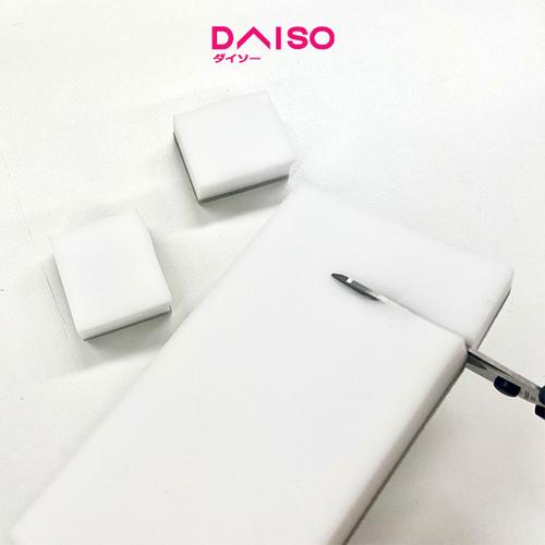 Jual Daiso MELAMINE SPONGE -2 LAYERS - BIG SIZE- - Hitam - Jakarta ...