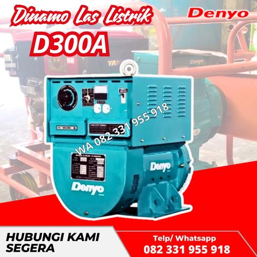 Jual Generator las Denyo D300A - Dinamo Las Listrik Denyo D300 3 Phase ...