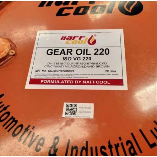 Jual Oli Gear Oil Naff Cool ISO VG 220 Drum 200 Liter - Kota Tangerang ...