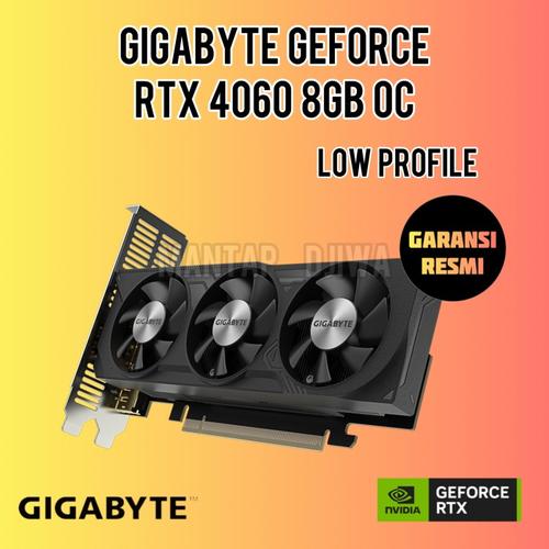 Jual Gigabyte Nvidia GeForce RTX 4060 8GB OC low Profile for mini ITX ...