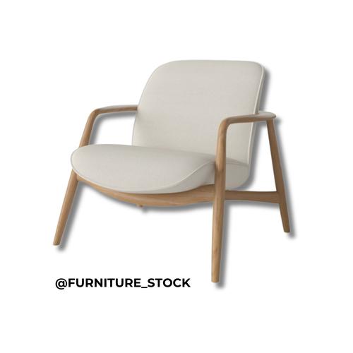 Jual Kursi Santai Kayu Jati Minimalis Ardent Chair Aesthetic - Kab ...