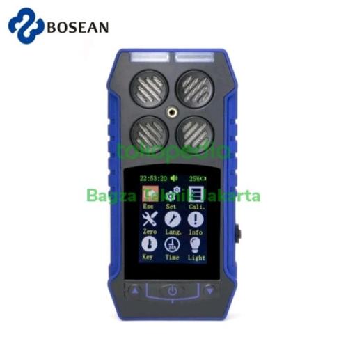 Jual BOSEAN BH-4S L 4IN1 GAS DETECTOR 02 CO H2S LEL HYDROGEN MONITOR ...