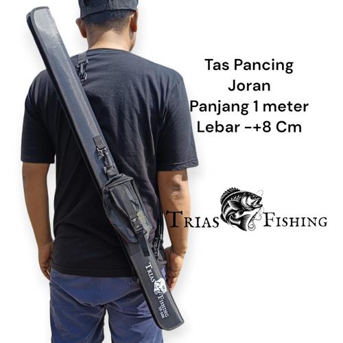 Jual tas pancing hard case 1 meter/tas tegek 1 meter/tas joran ...