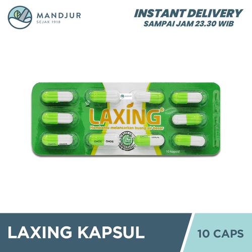 Jual Laxing 10 Kapsul - Obat Pencahar / Sembelit / Konstipasi - Jakarta ...