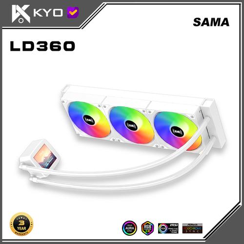 Promo KYO SAMA LD360 2.8" inch ARGB AIO Liquid Cooling LCD DISPLAY AIO ...