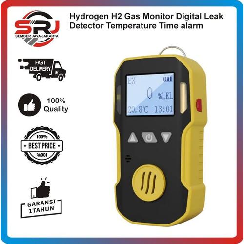 Jual HYDROGEN H2 GAS MONITOR DIGITAL LEAK DETECTOR TEMPERATURE TIME ...