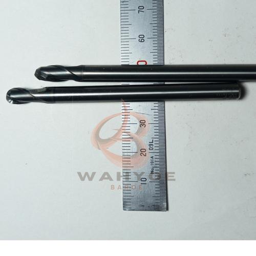 Jual End mill ball nose 6mm R3 carbide Merk Mitsubishi kondisi bekas ...