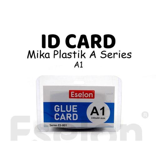Jual NAME TAG MIKA / ID CARD PANITIA PLASTIK / TALI KEPLEK MIKA (SATUAN ...