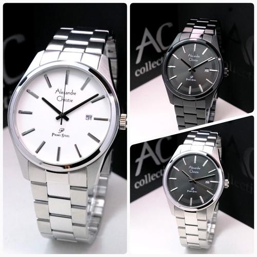 Jual JAM TANGAN PRIA ALEXANDRE CHRISTIE AC 1027 AC1027 STAINLESS ...