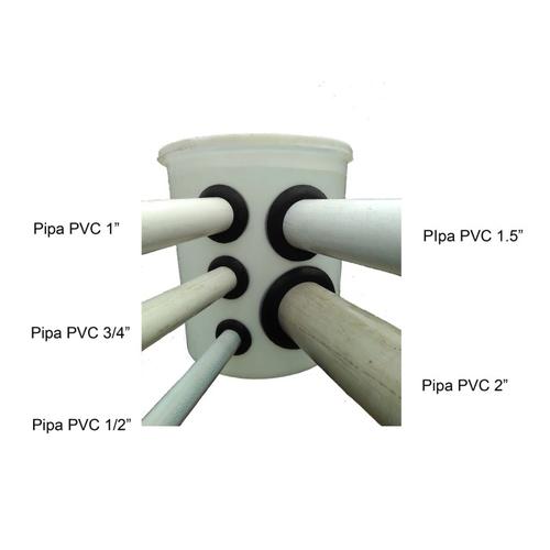 Jual 100 pcs Grommet 1" / Uniseal / Untuk pvc / dutch bucket hidroponik ...