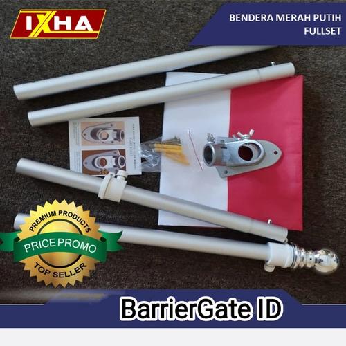 Jual Bracket Tembok Tiang Bendera Merah Putih Ala Eropa - Fullset ...